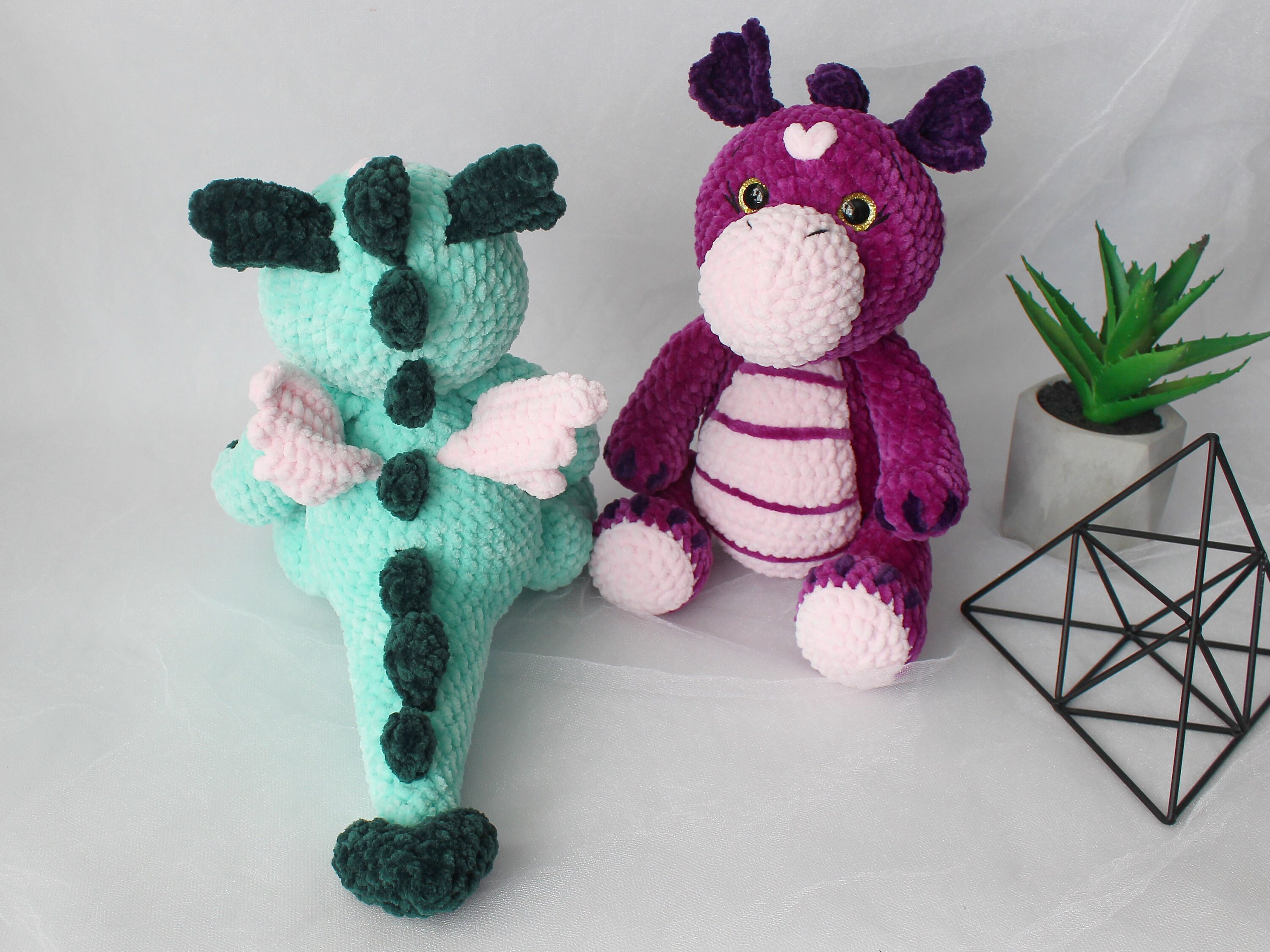 Dragon Crochet Pattern, Crochet Toy Pattern, Dragon Plush Pattern ...