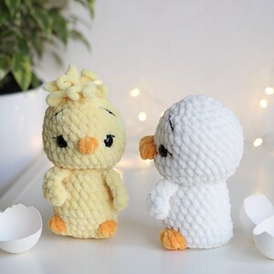 Baby Chick Toy, Baby Duck Toy, Duck Plush, Chicken Plushie, Cute Gift ...