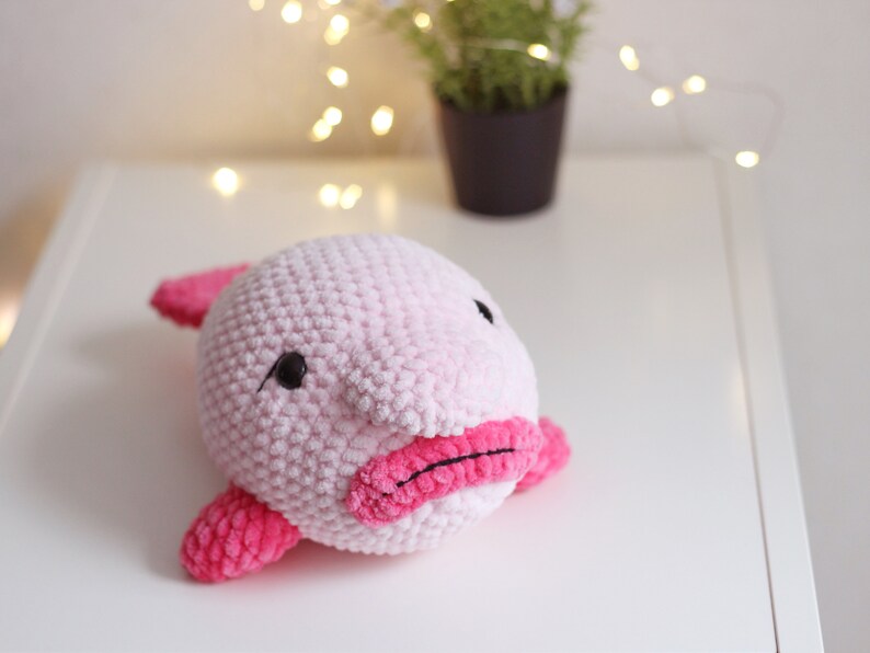 Blobfish Crochet Pattern Funny Crochet Pattern Ugly Fish - Etsy