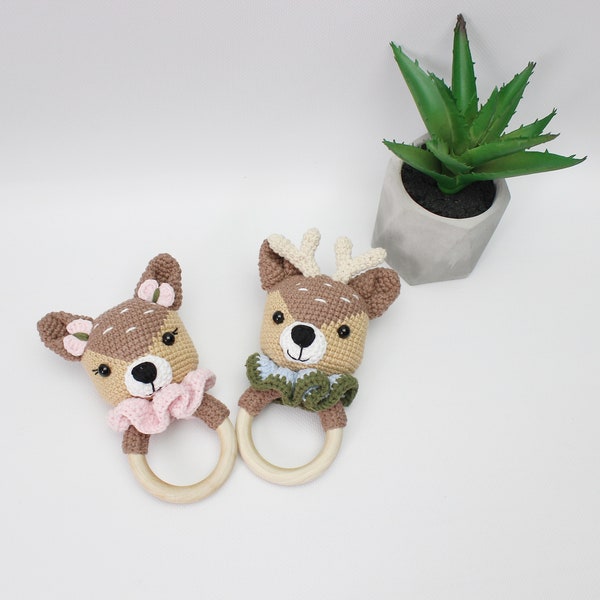 Wooden Baby Deer - Etsy