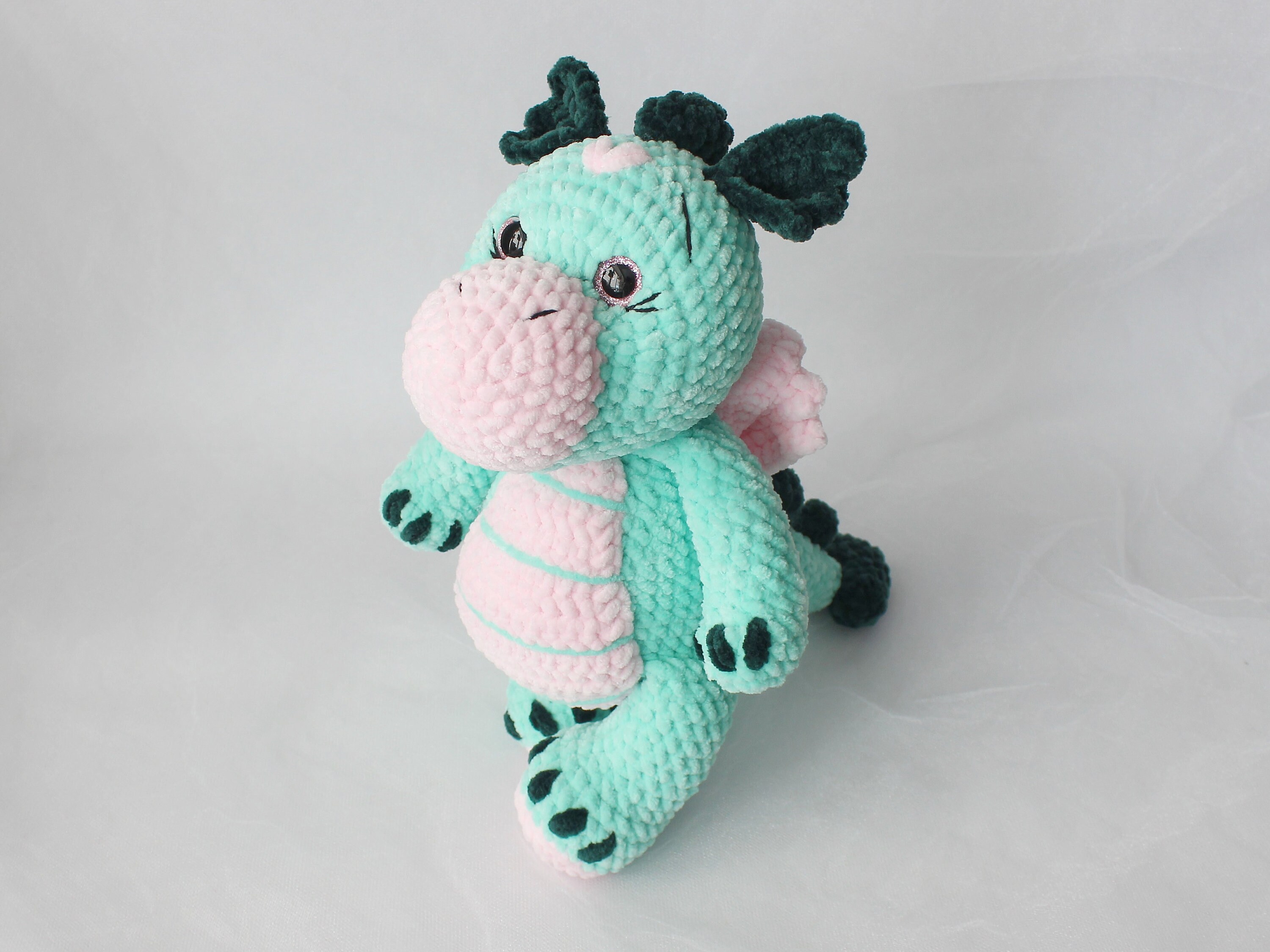 Dragon Crochet Pattern Crochet Toy Pattern Dragon Plush - Etsy
