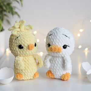 Baby Chick Toy, Baby Duck Toy, Duck Plush, Chicken Plushie, Cute Gift ...