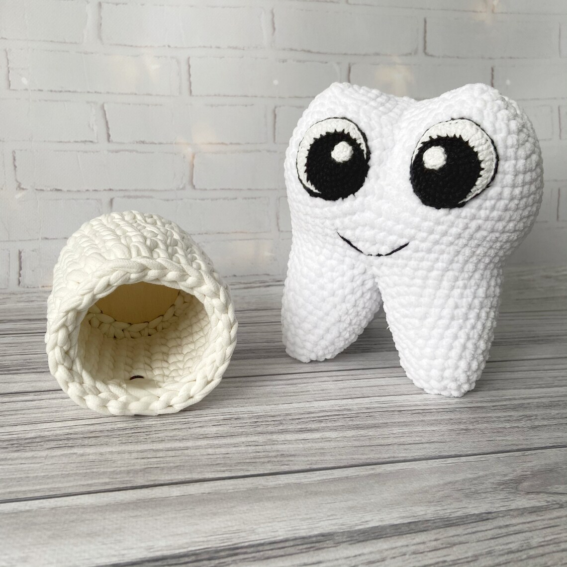 Dentist Graduation Gift Crochet Plush Tooth Dentist Photo | Etsy