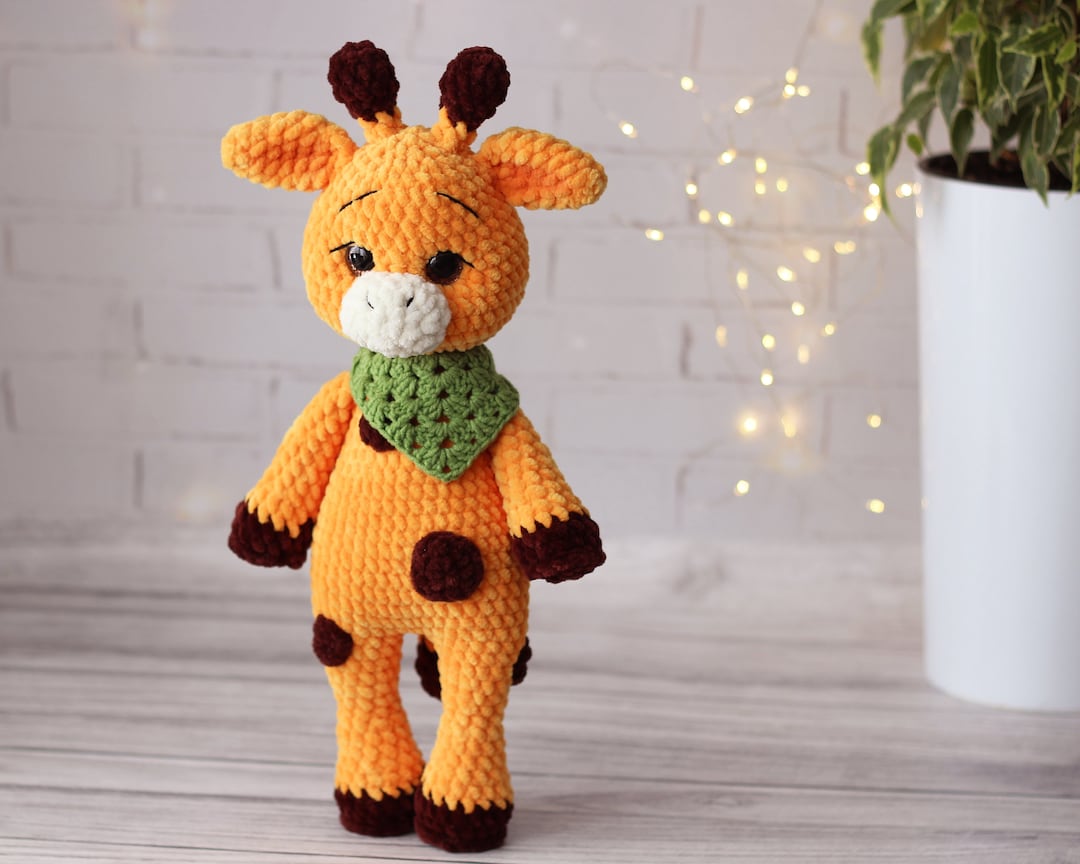 Cute Giraffe Toy, Stuffed Plush Giraffe, Personalized Baby Gift, Safari ...