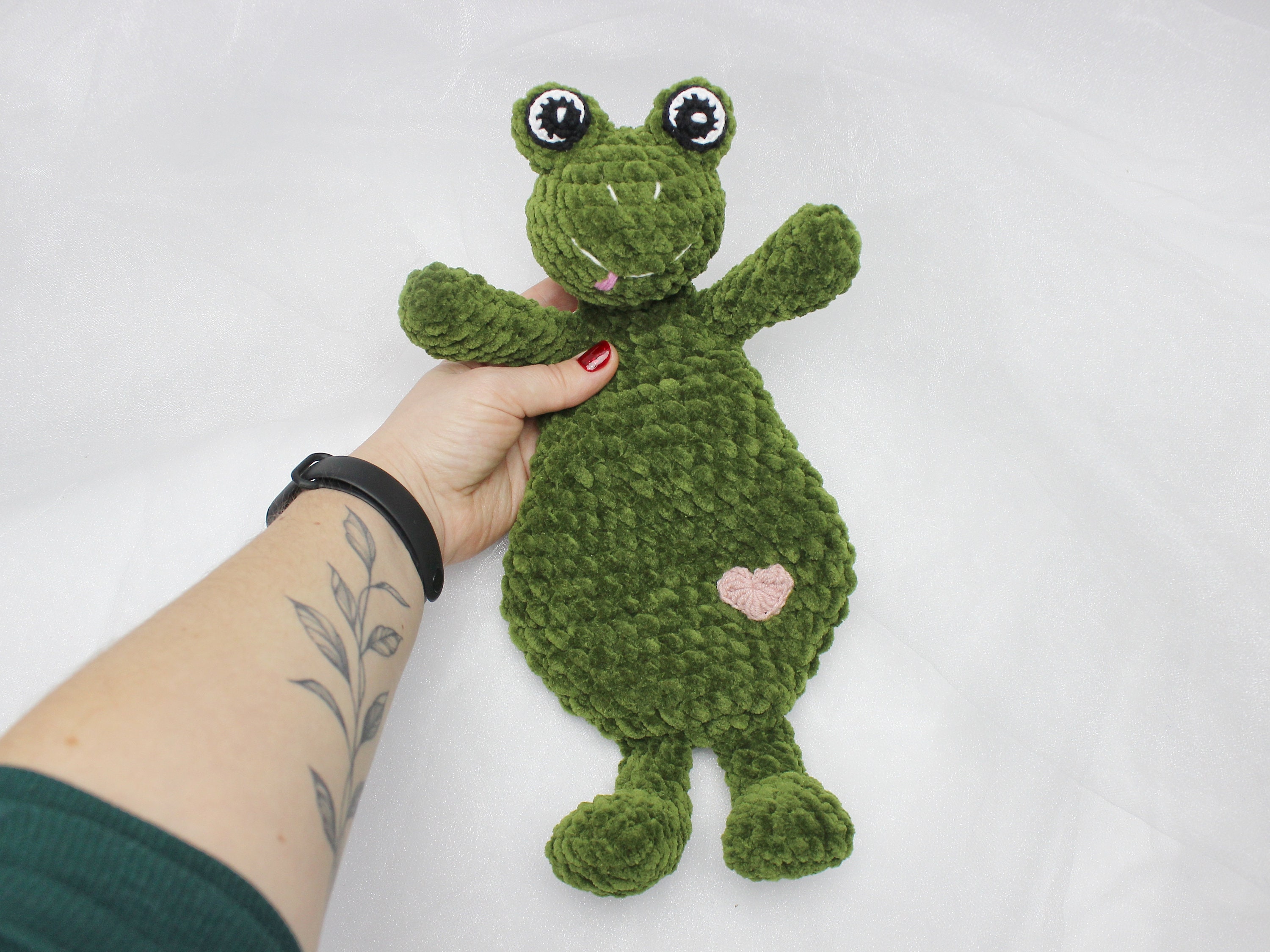 Crochet Frog Lovey Pattern, Plush Lovey, Baby Frog Lovey, Gift for ...