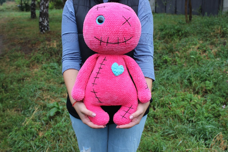 Voodoo Doll Pattern Crochet Voodoo Doll Halloween Amigurumi - Etsy