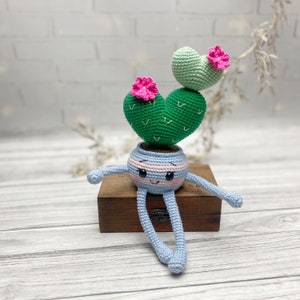 Crochet Cactus Pot Pattern Baby Girl Cactus Nursey Decor - Etsy