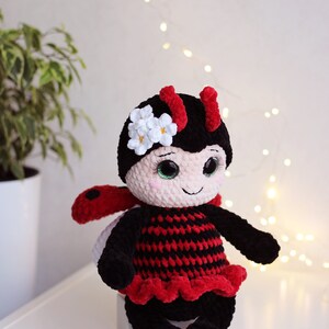 Ladybug Plush Toy, Lady Bug First Birthday Gift, Personalized Gift for ...