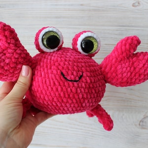 Pattern PDF. Crochet Crab. Amigurumi Crab. Crab Plush Pattern. DIY ...