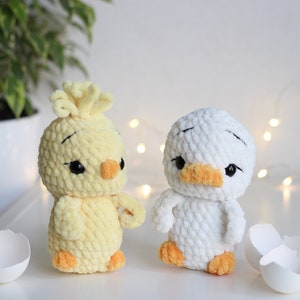 Baby Chick Toy, Baby Duck Toy, Duck Plush, Chicken Plushie, Cute Gift ...