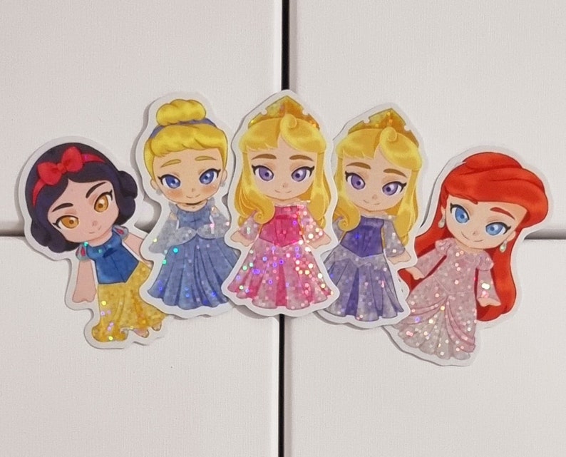 Princesses Stickers - Etsy