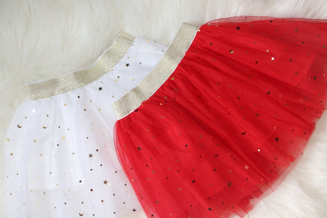 Tulle Moon and Star Skirt - Etsy