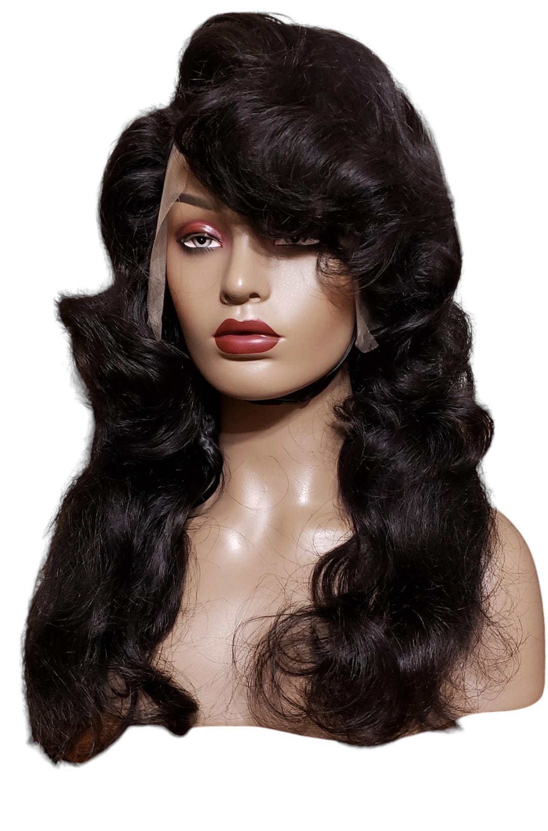 26 200% High Density Lace Front Human Hair Luxury Wig Ready to Wear ...