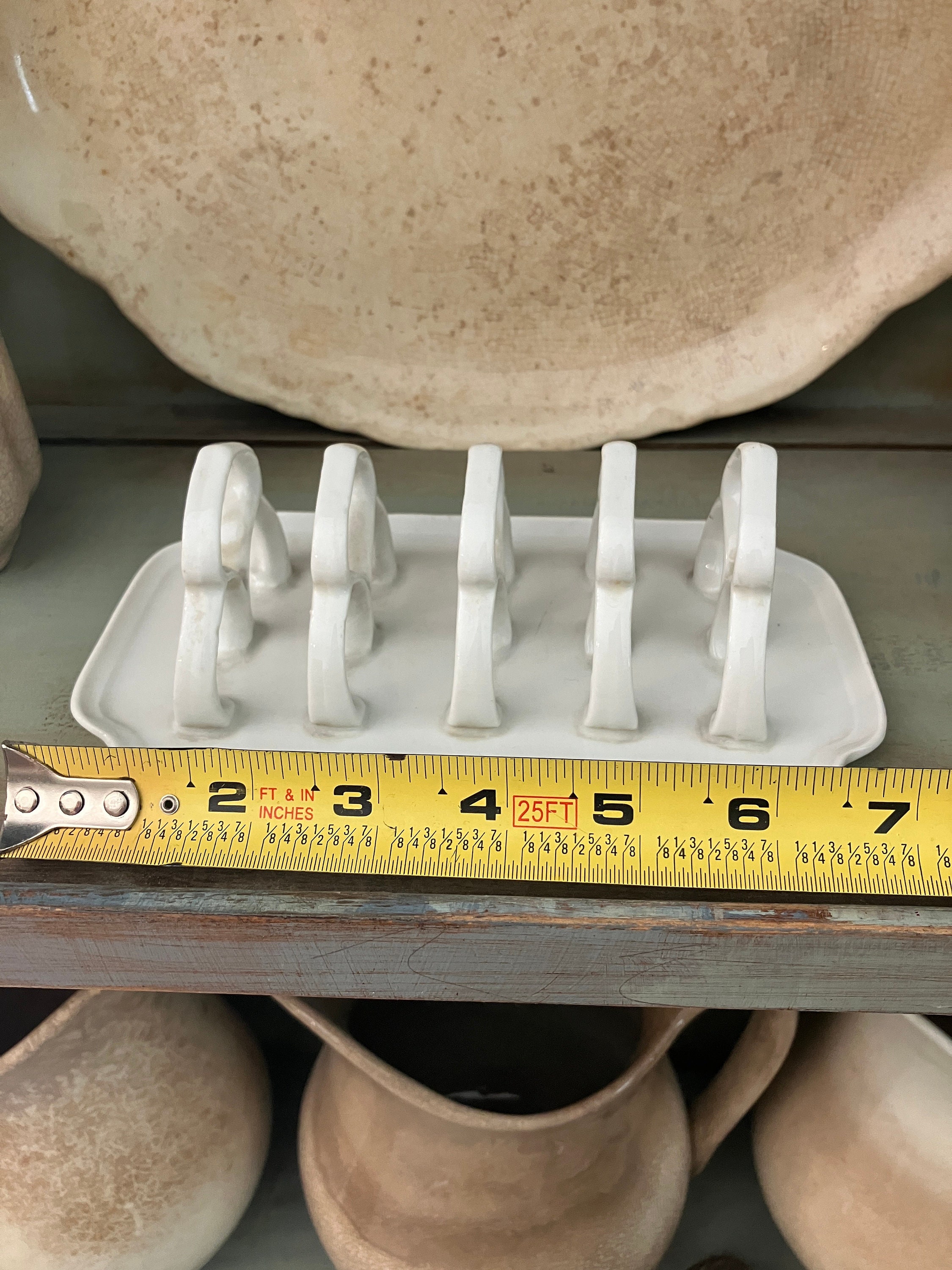 Beautiful Ornate Ironstone Toast Rack - Etsy