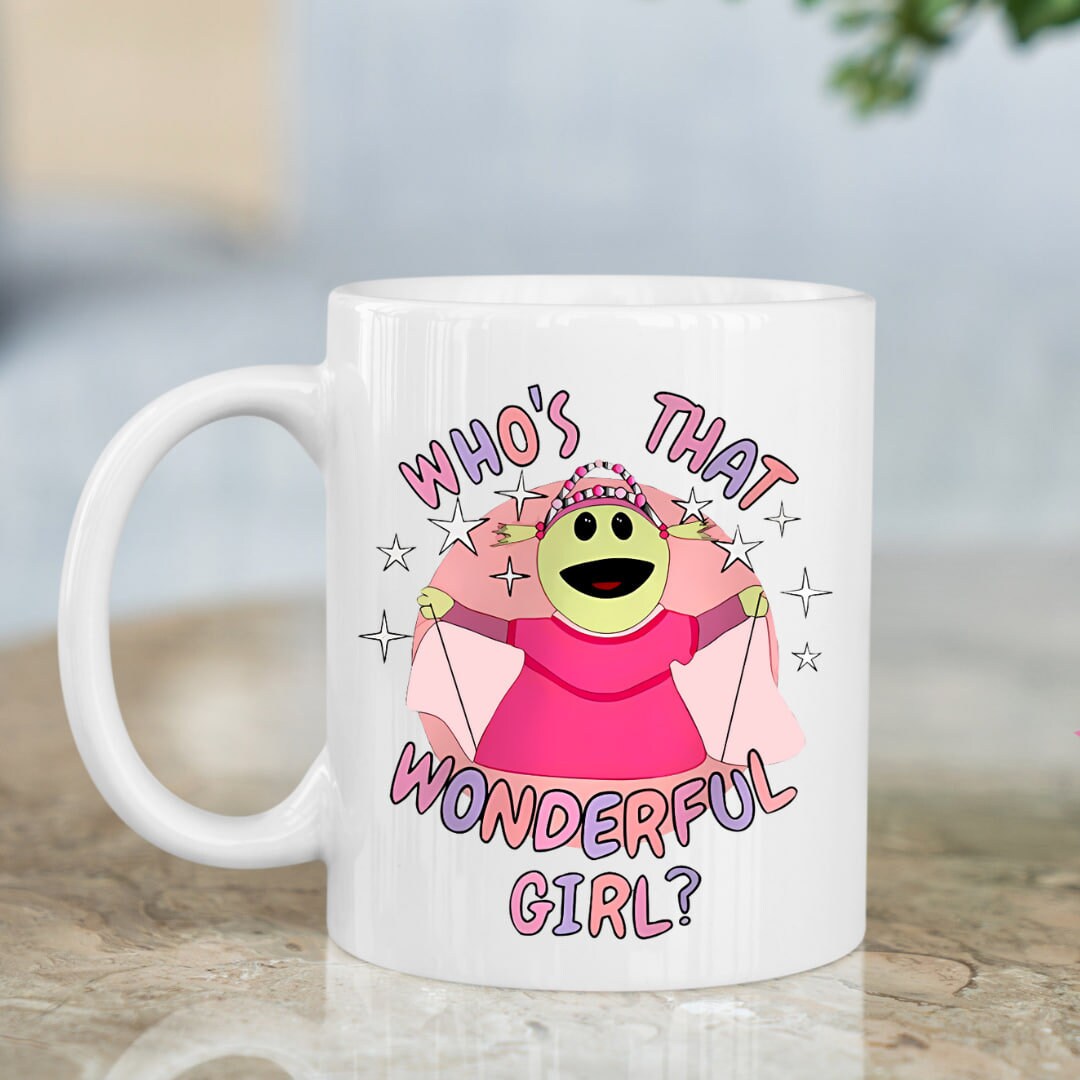 Whos The Wonderful Girl Could She Be Any Cuter Mug Whos Etsy