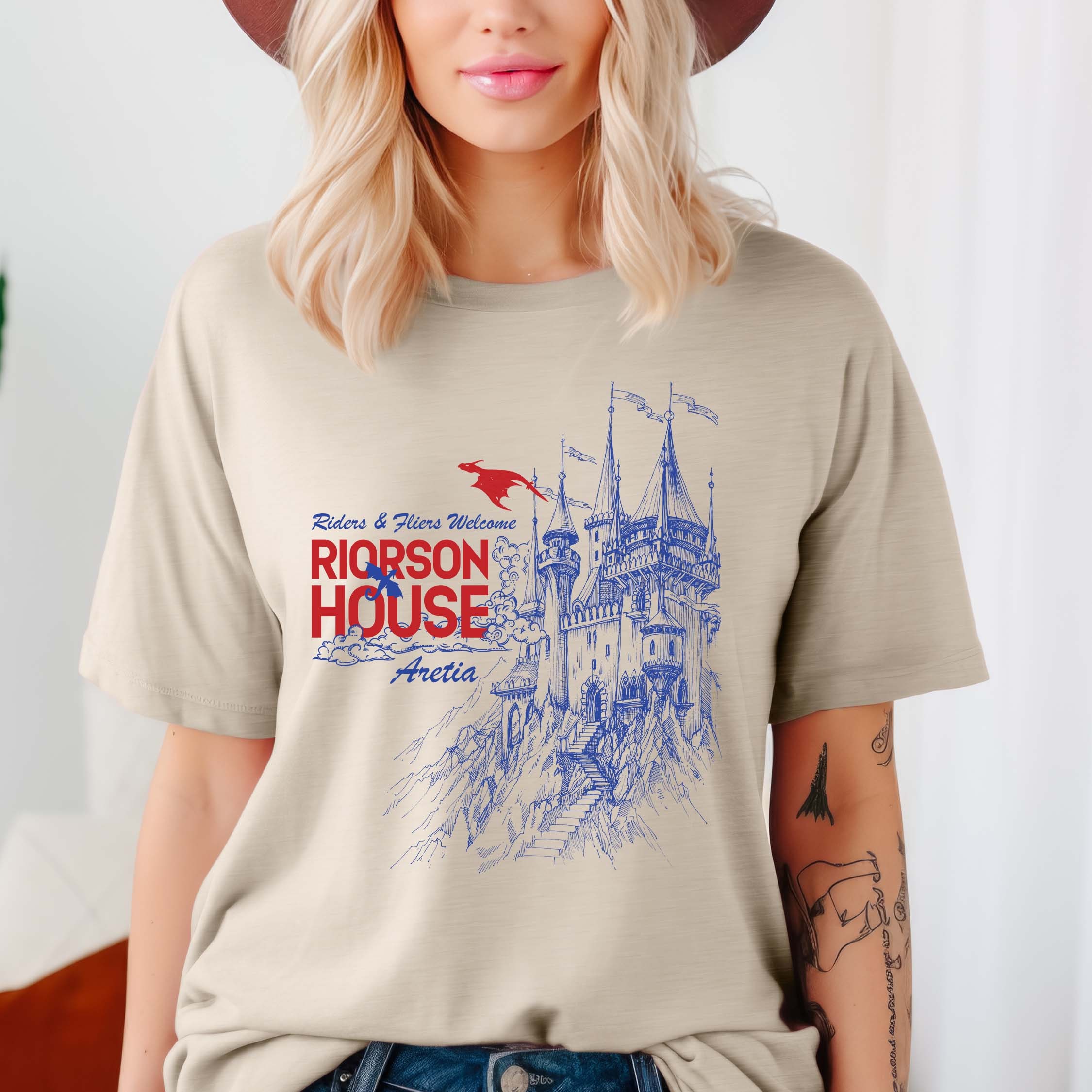 Reaing Shirt Xaden Riorson House Tee Fourth Wing Merch - Etsy