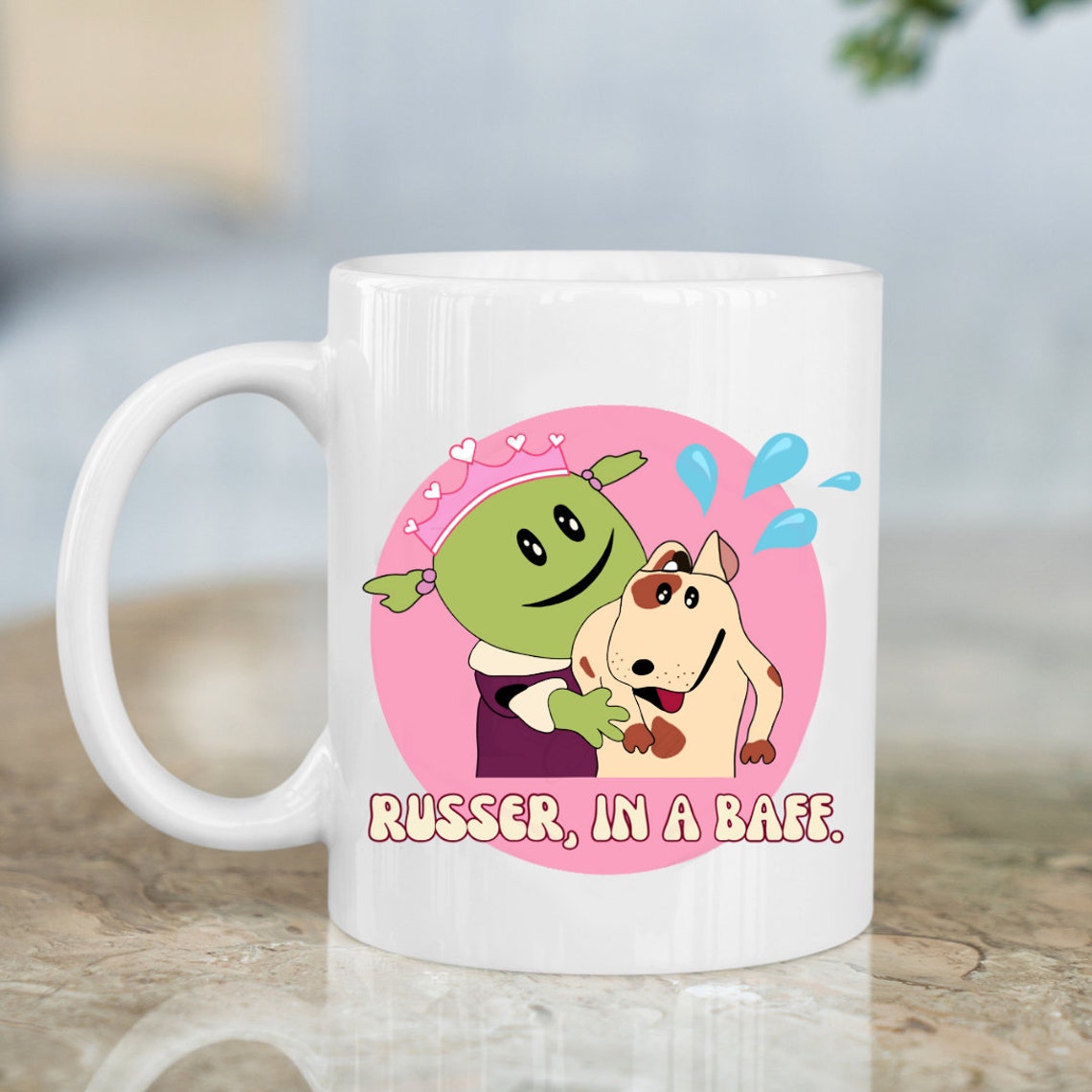 Nanalan Russer, in A Baff Mug - Etsy