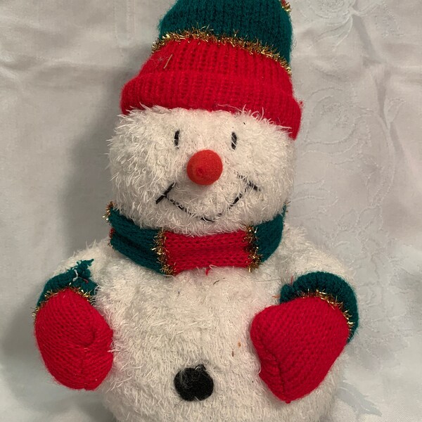 Stuffed Snowman - Etsy
