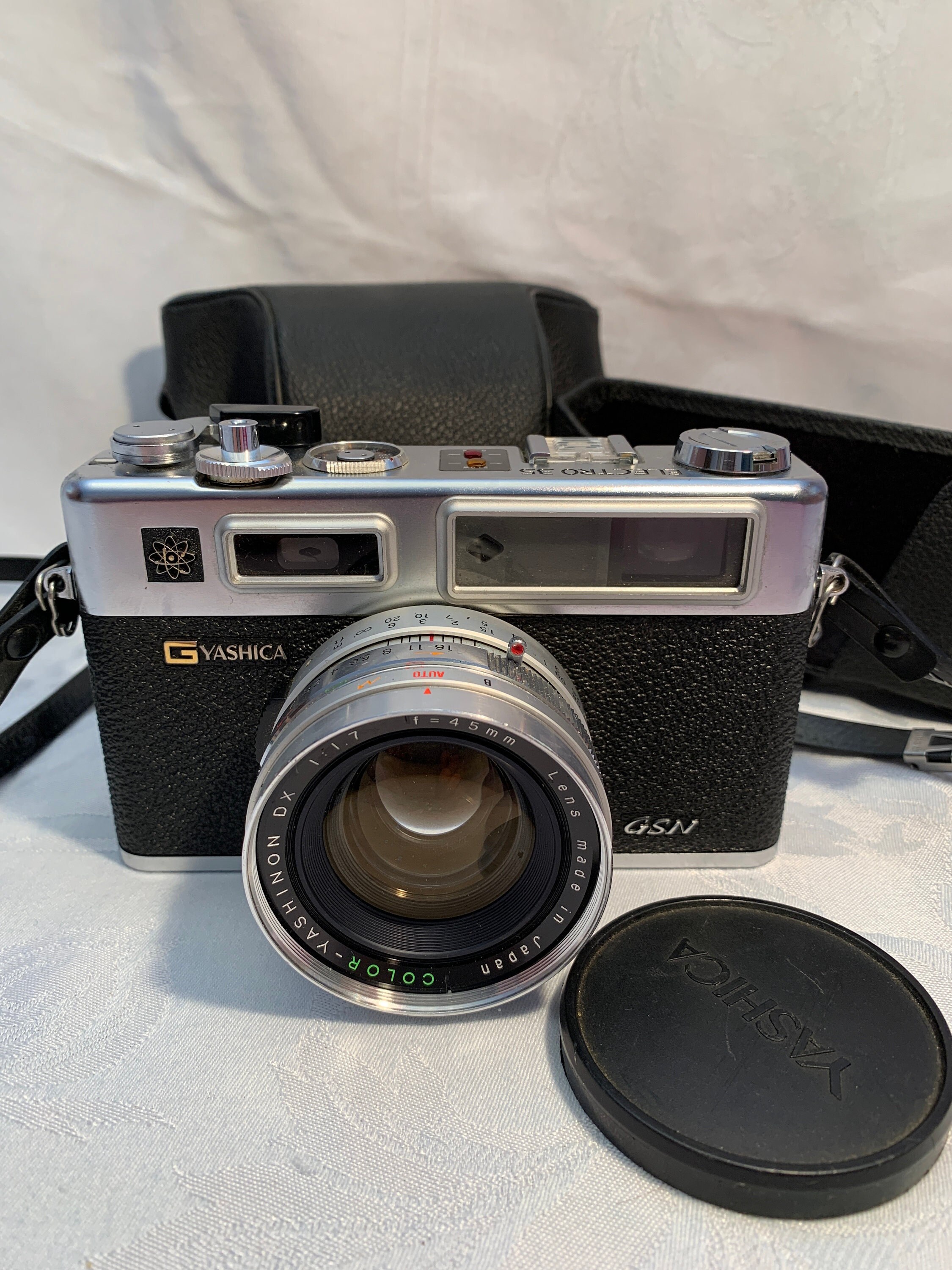 Yashica 35mm Electro 35 Camera Vintage, Case - Etsy