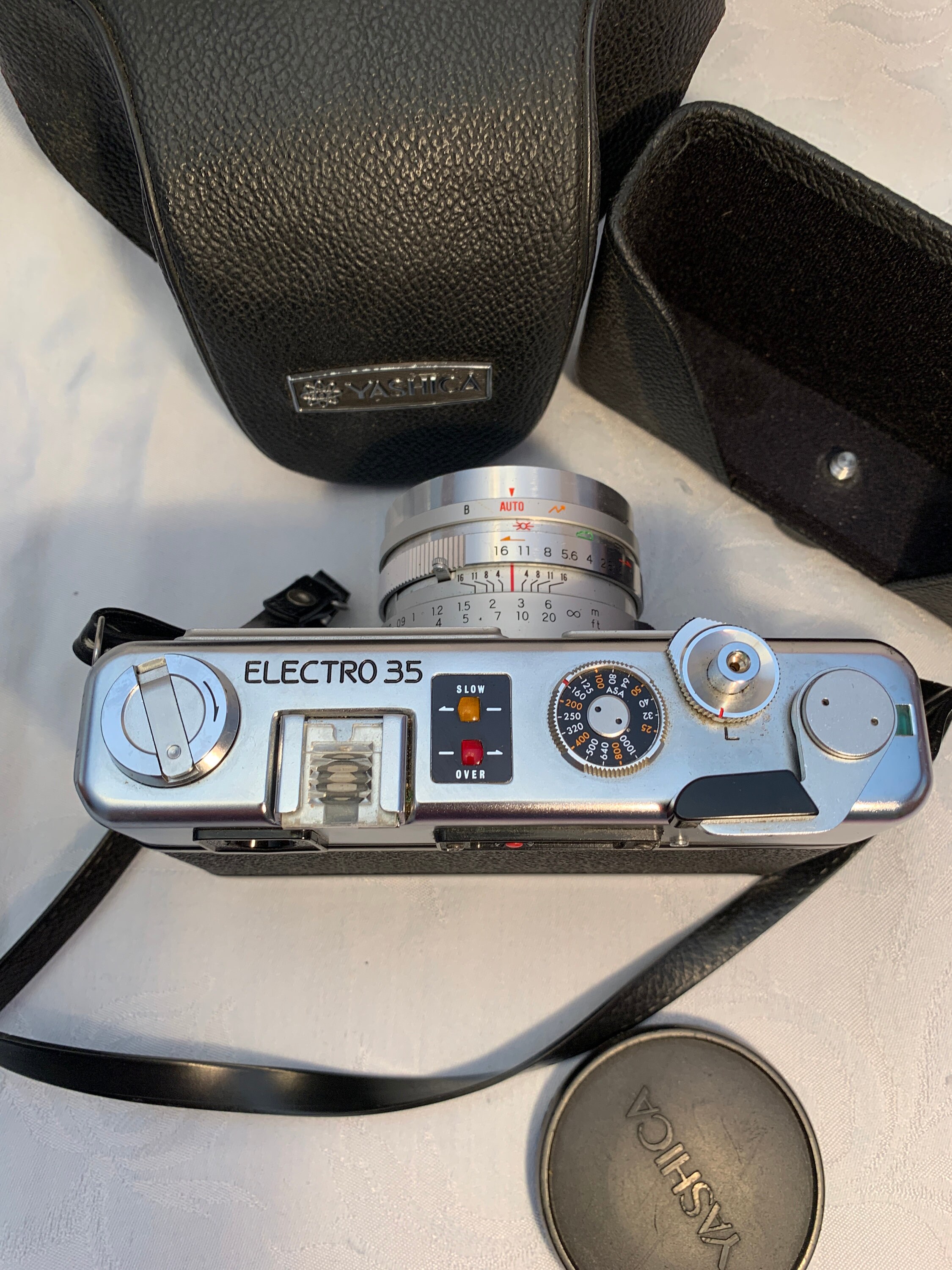 Yashica 35mm Electro 35 Camera Vintage, Case - Etsy