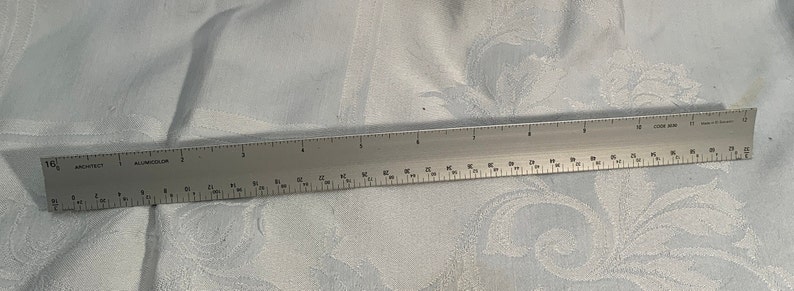 Architect's Scale Metal - Etsy