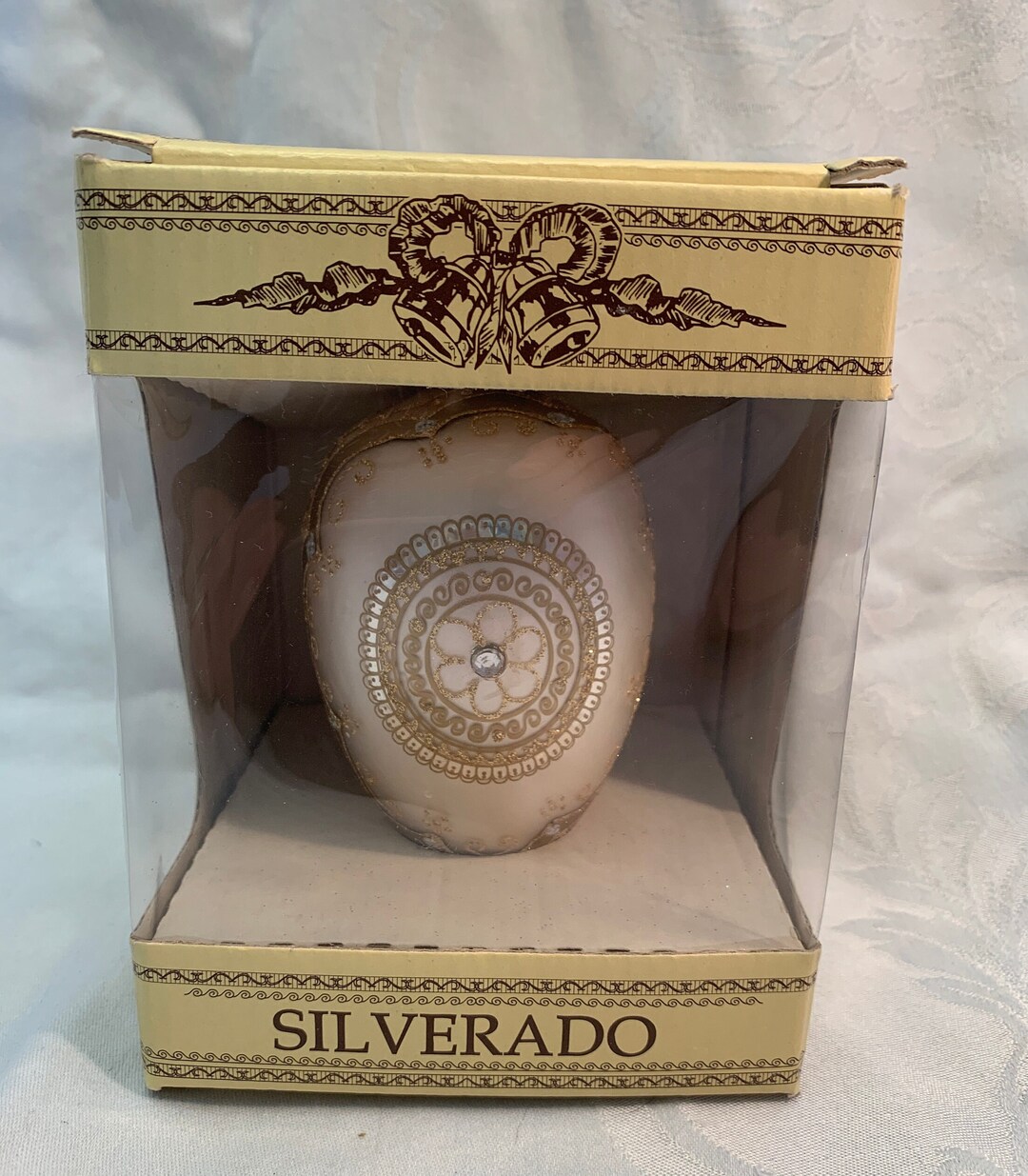 Silverado Blown Glass Christmas Ornament W/box Hand Painted Made in ...