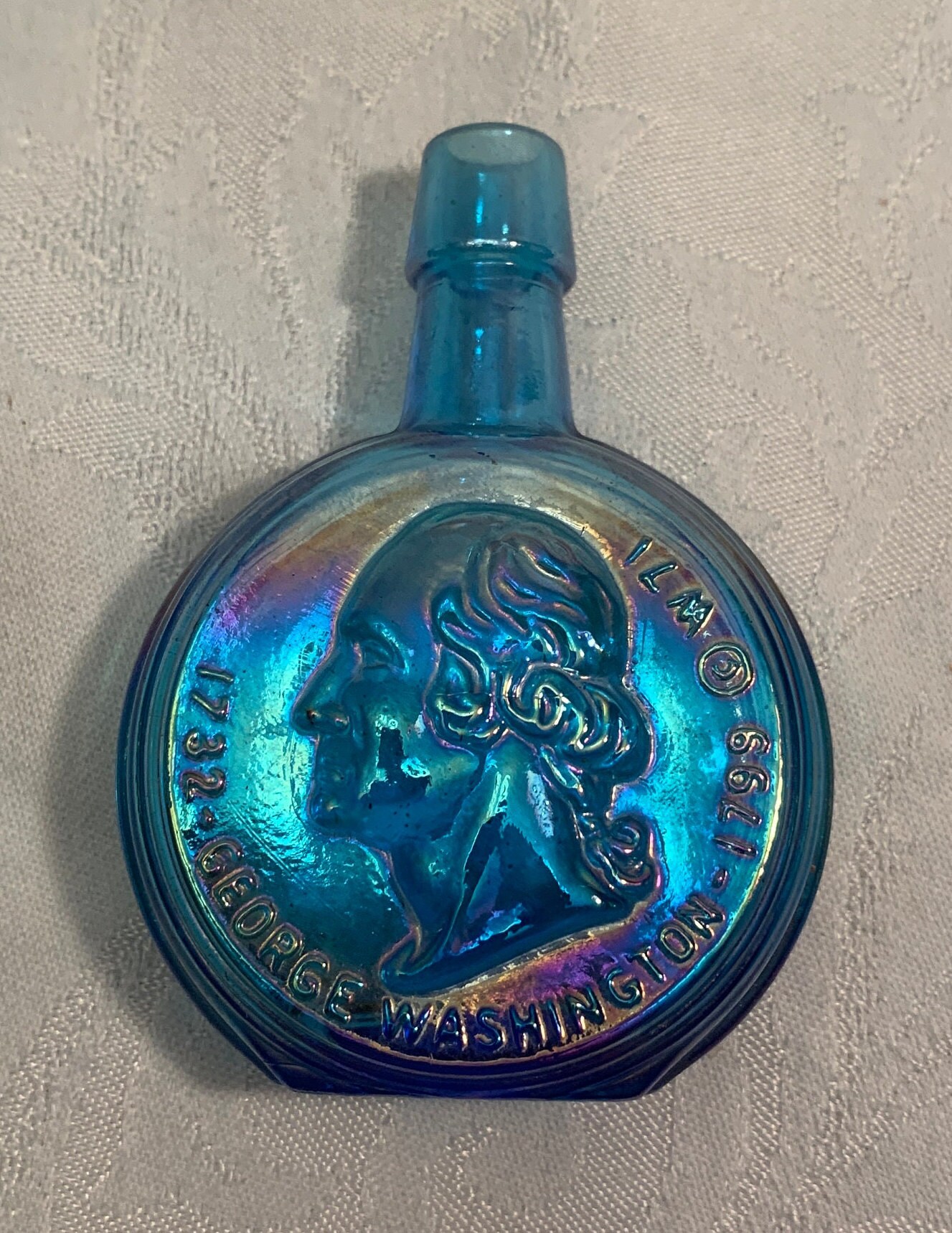 Wheaton Glass Lot of 6 Glass Patriots Decanter/bottles - Etsy