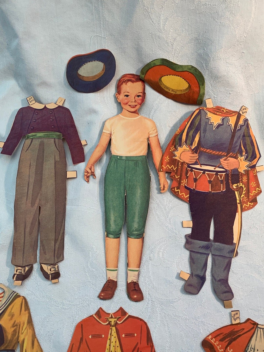 Vintage Boy Paper Doll. Excellent Condition. Rare. - Etsy