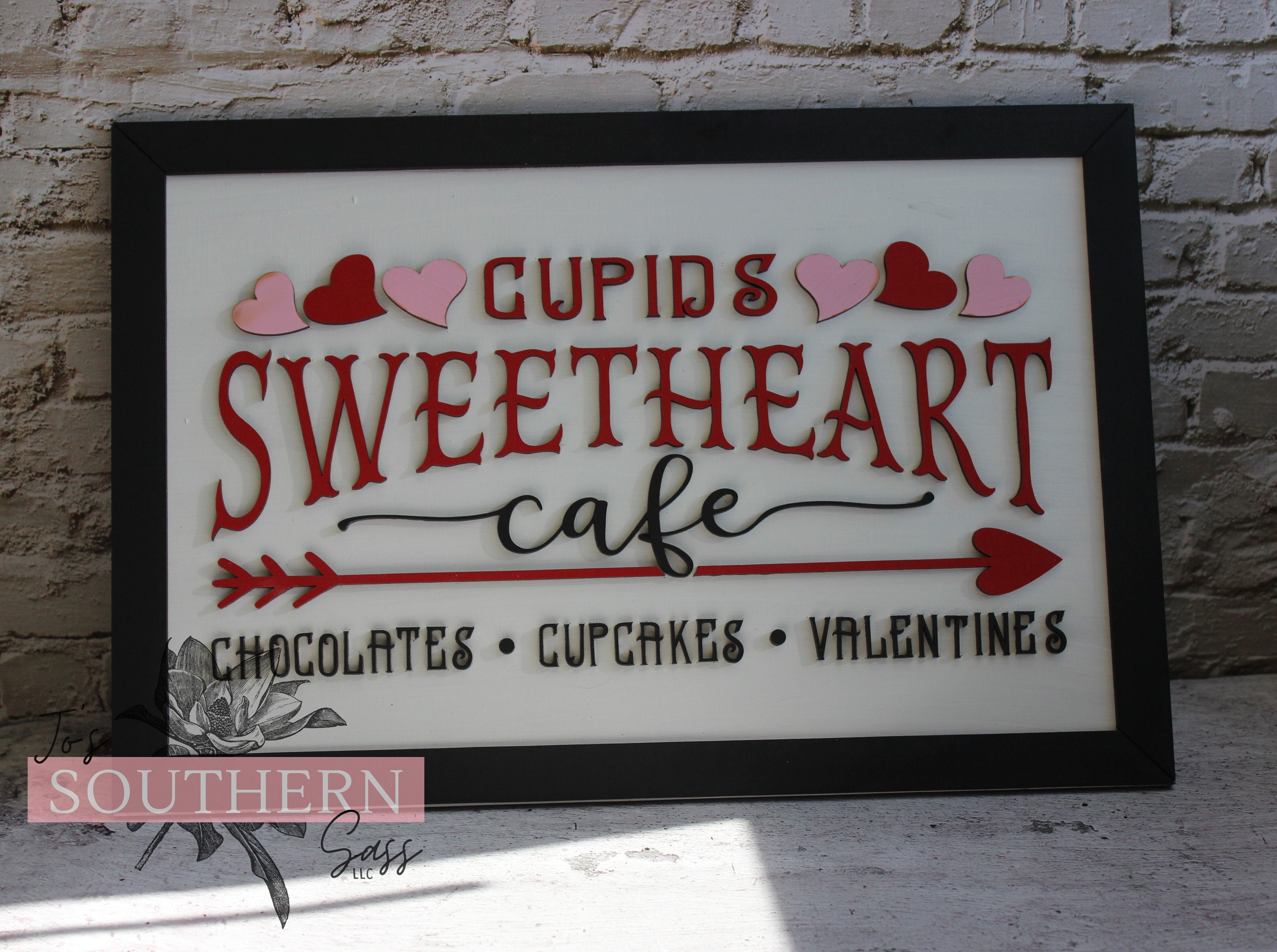 Valentine's Sweetheart Cafe Laser Cut Wood Sign. - Etsy
