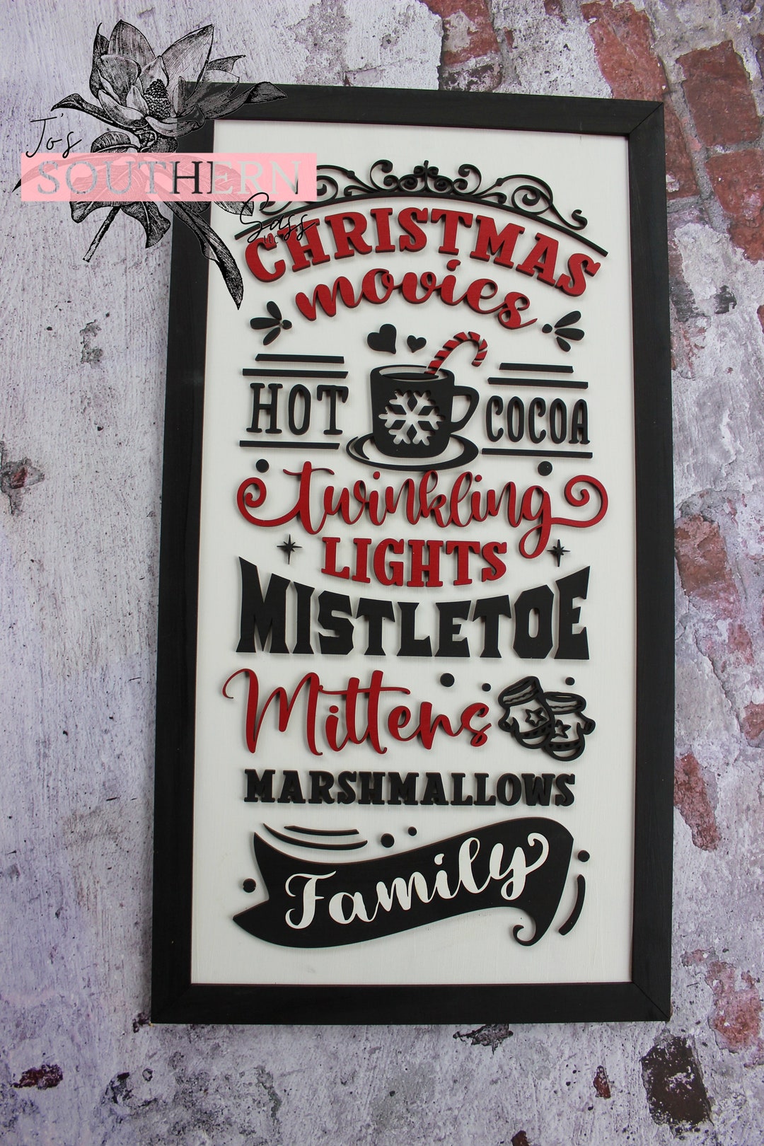 Christmas Subway Sign. All Things for the Holidays, Hot Cocoa, Movies ...