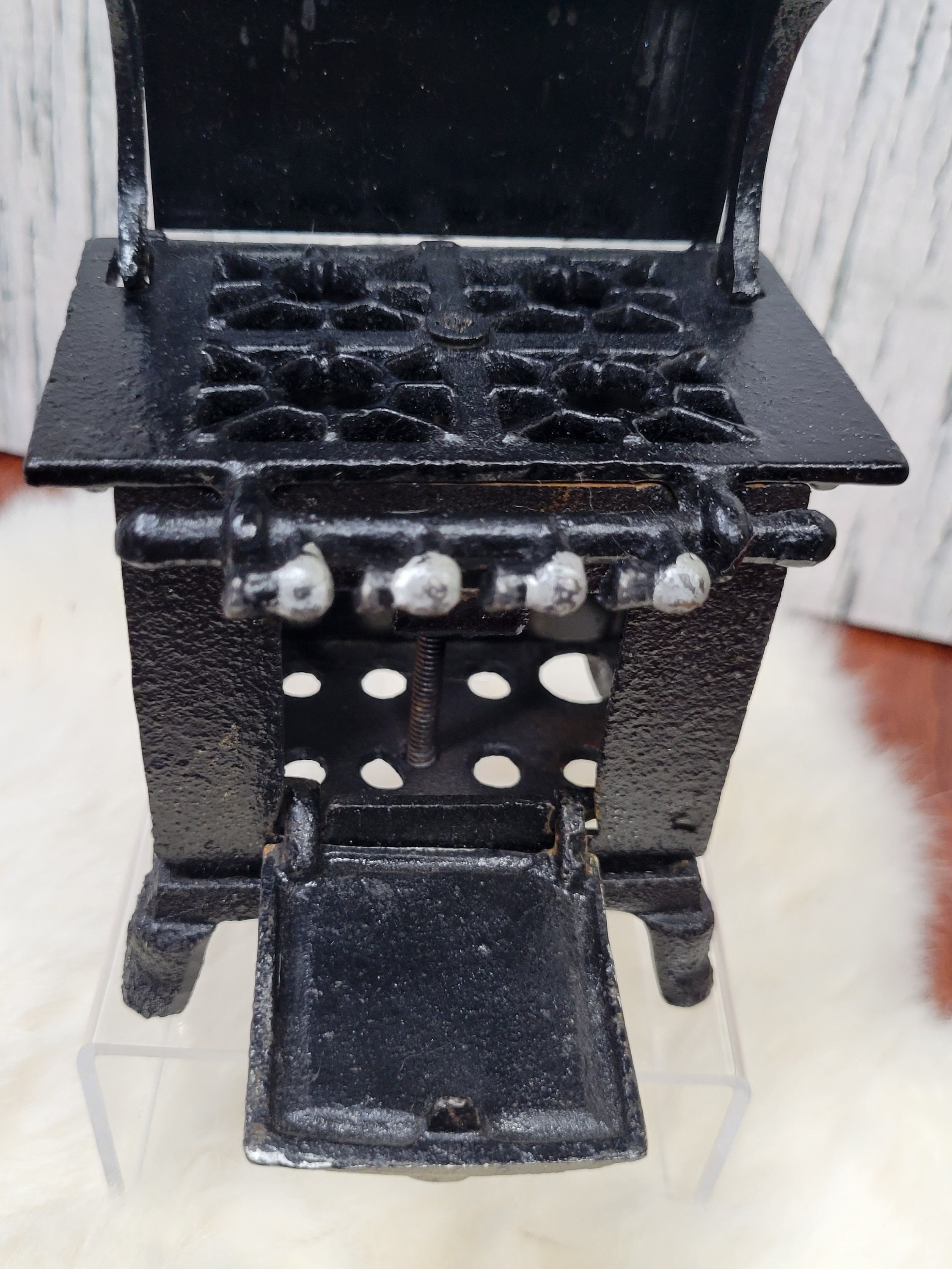 Blue Bird Miniature Cast Iron Stove Miniature Wood Stove - Etsy