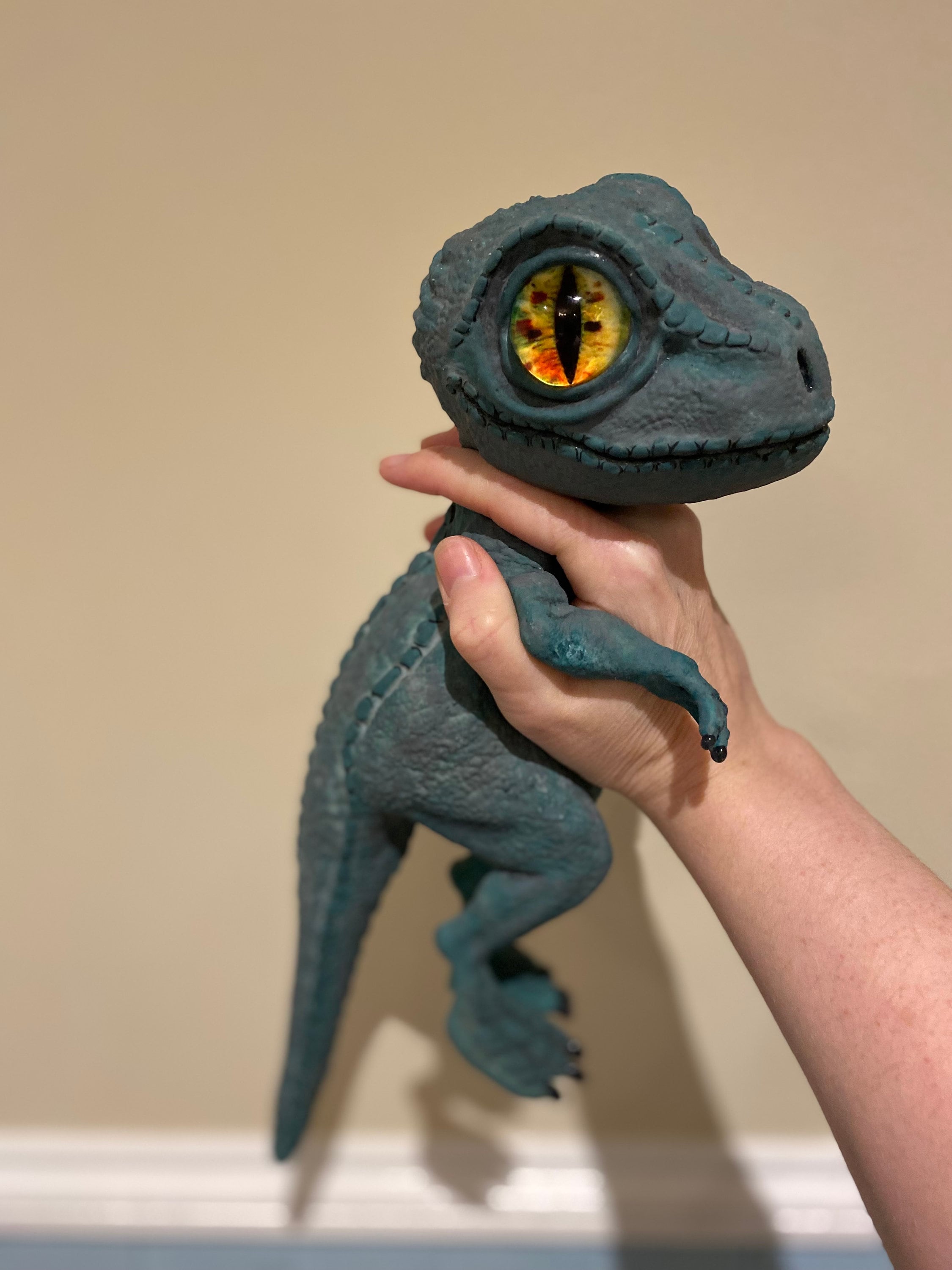 Full Body Silicone Raptor Dinosaur Sakari Velociraptor - Etsy