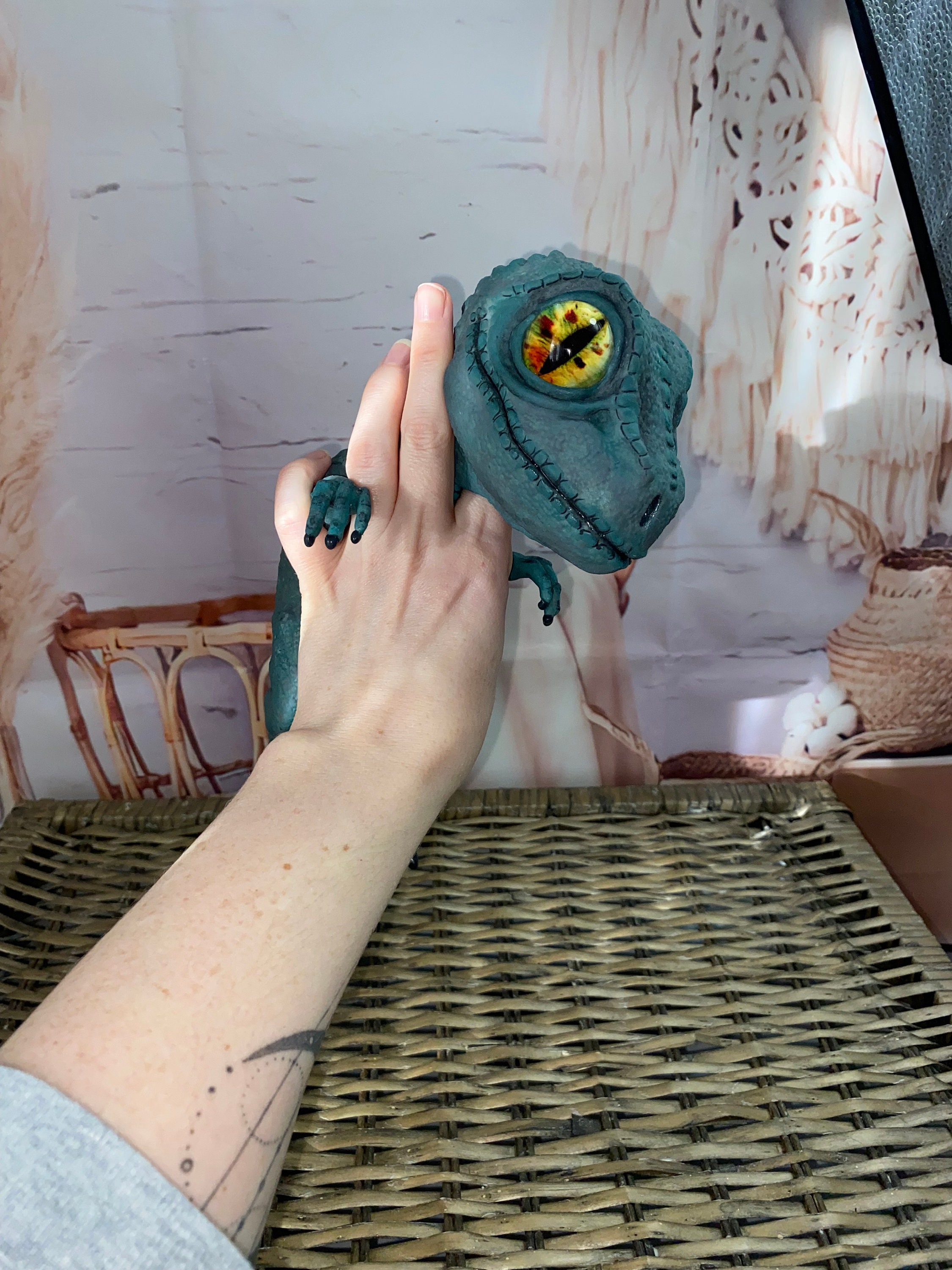 Full Body Silicone Raptor Dinosaur Sakari Velociraptor - Etsy