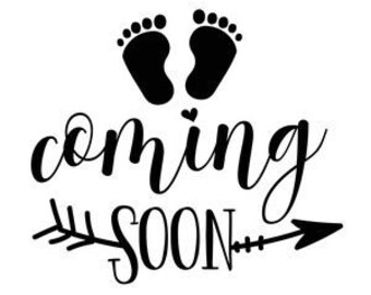 Coming Soon Decal - Etsy