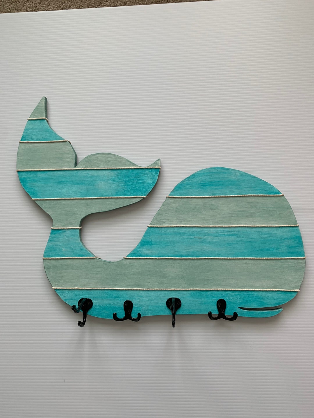 Whales, Beach Cottage, Beach Decor, Handmade, Blue Whale, Beach Decor ...