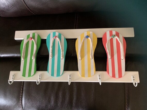 Sandals Wall Hanging Beach Theme Coastal Decor Nautical - Etsy