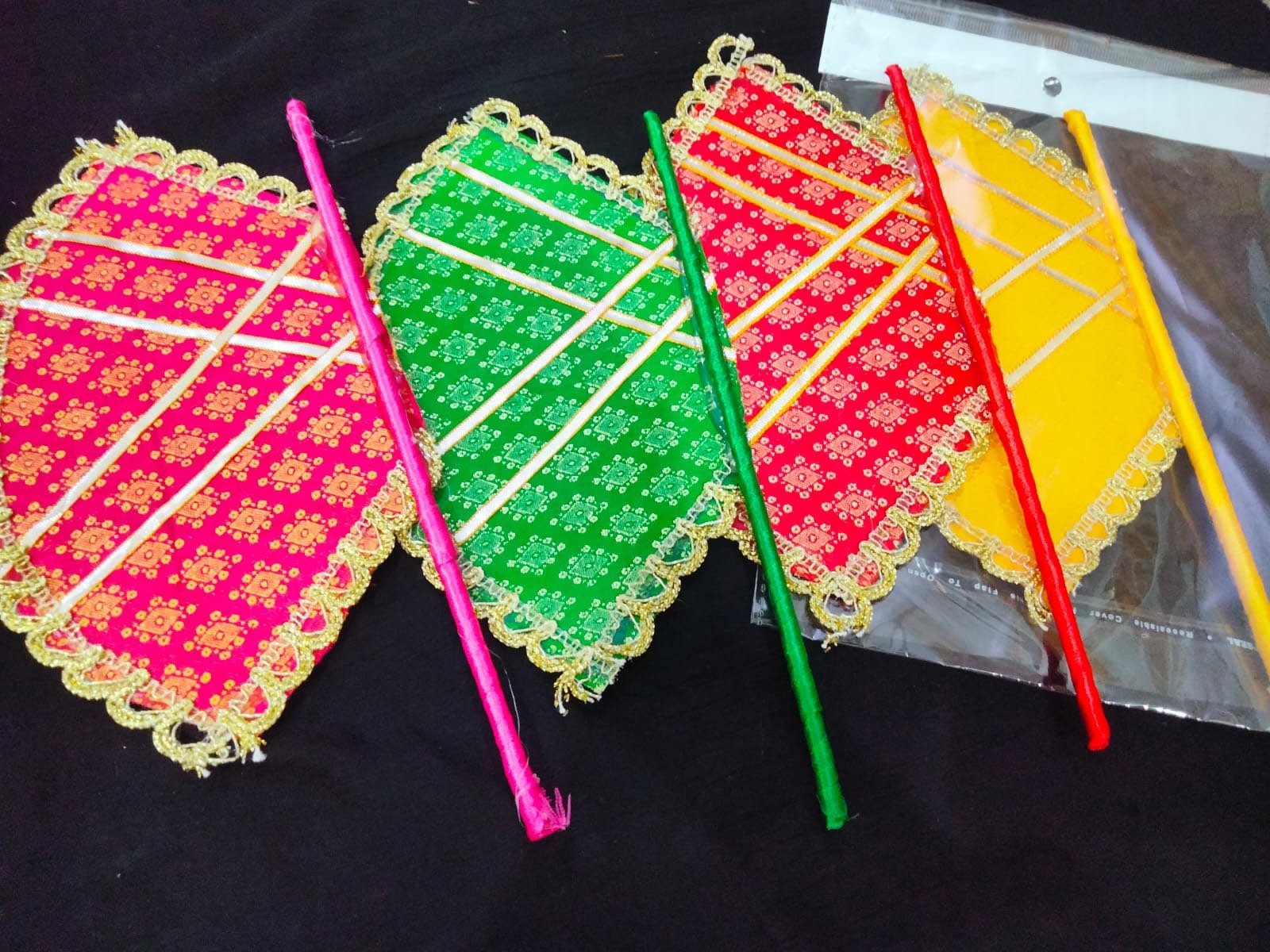 Mehndi Decorated Fan pankha - Etsy
