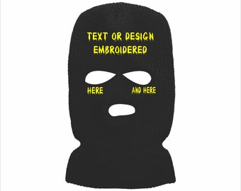 Custom Ski Mask | Etsy