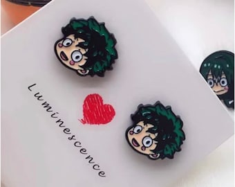 My Hero Academia Earrings | Etsy