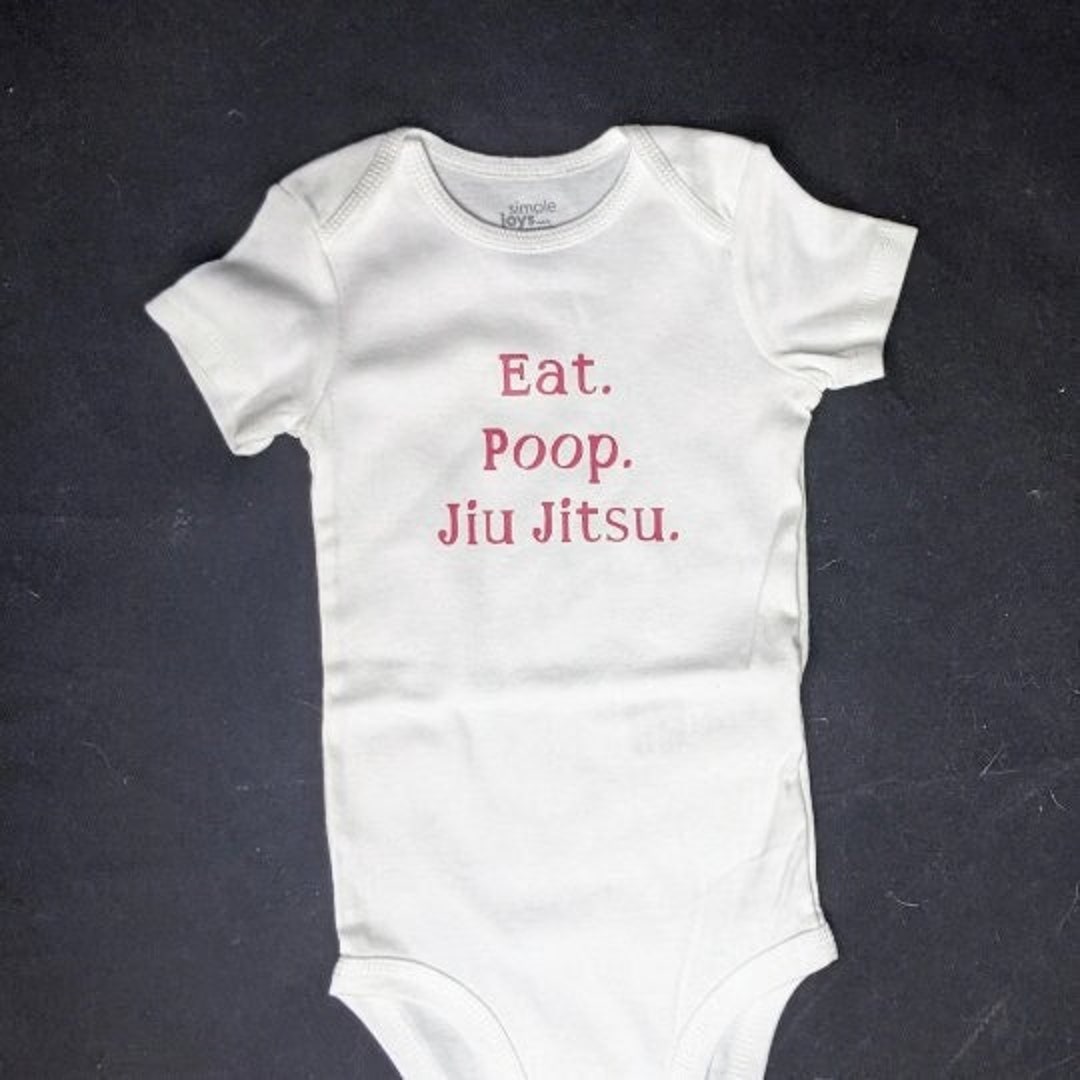 Eat. Poop. Jiu Jitsu. Bodysuit, Jiu-jitsu Bodysuit, New Parents, Jiu ...