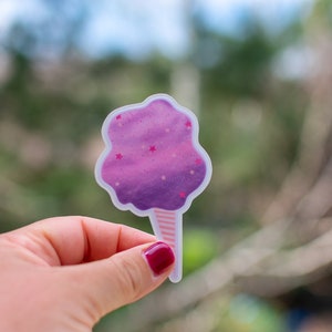 Cotton Candy Sticker, Carnival Food Stickers, Summer Treats Sticker ...