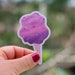 Cotton Candy Sticker, Carnival Food Stickers, Summer Treats Sticker ...
