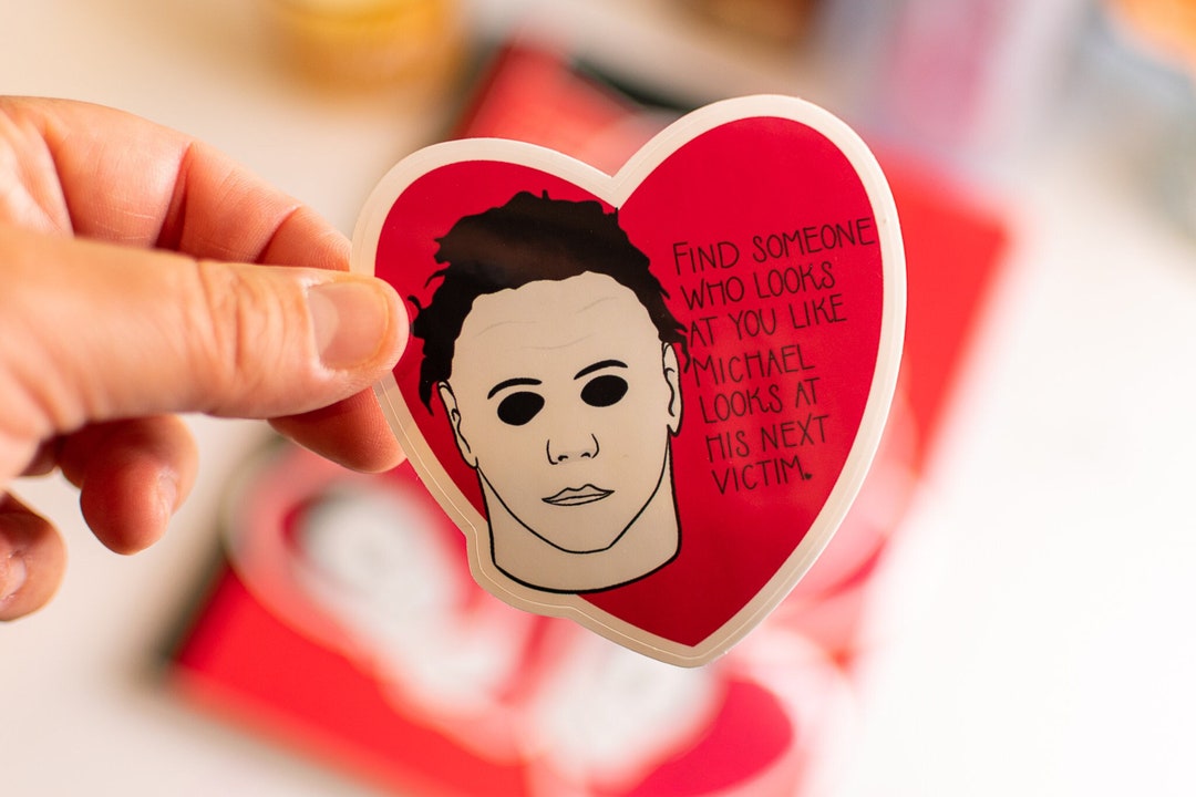 Halloween Sticker Michael Myers Sticker Horror Sticker - Etsy