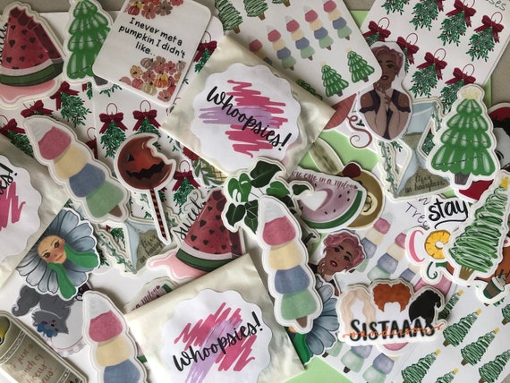Oops Stickers Whoopsies Mystery Grab Bags Oops Sticker Grab | Etsy