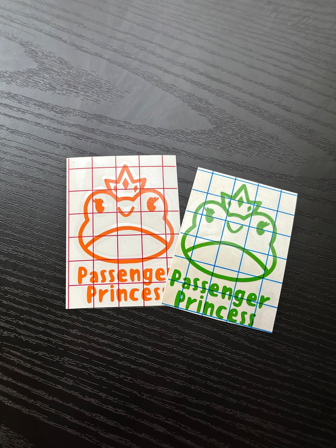 Passenger Princess Vinyl Decal Sticker for Car Windows, Mirrors ...