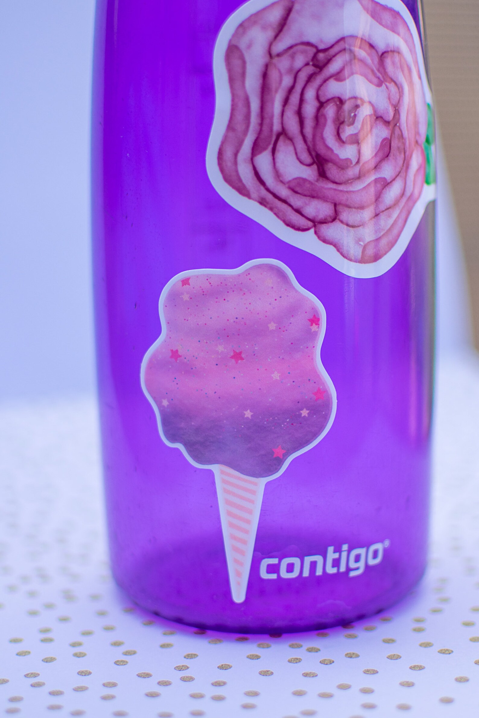 Cotton Candy Sticker, Carnival Food Stickers, Summer Treats Sticker ...