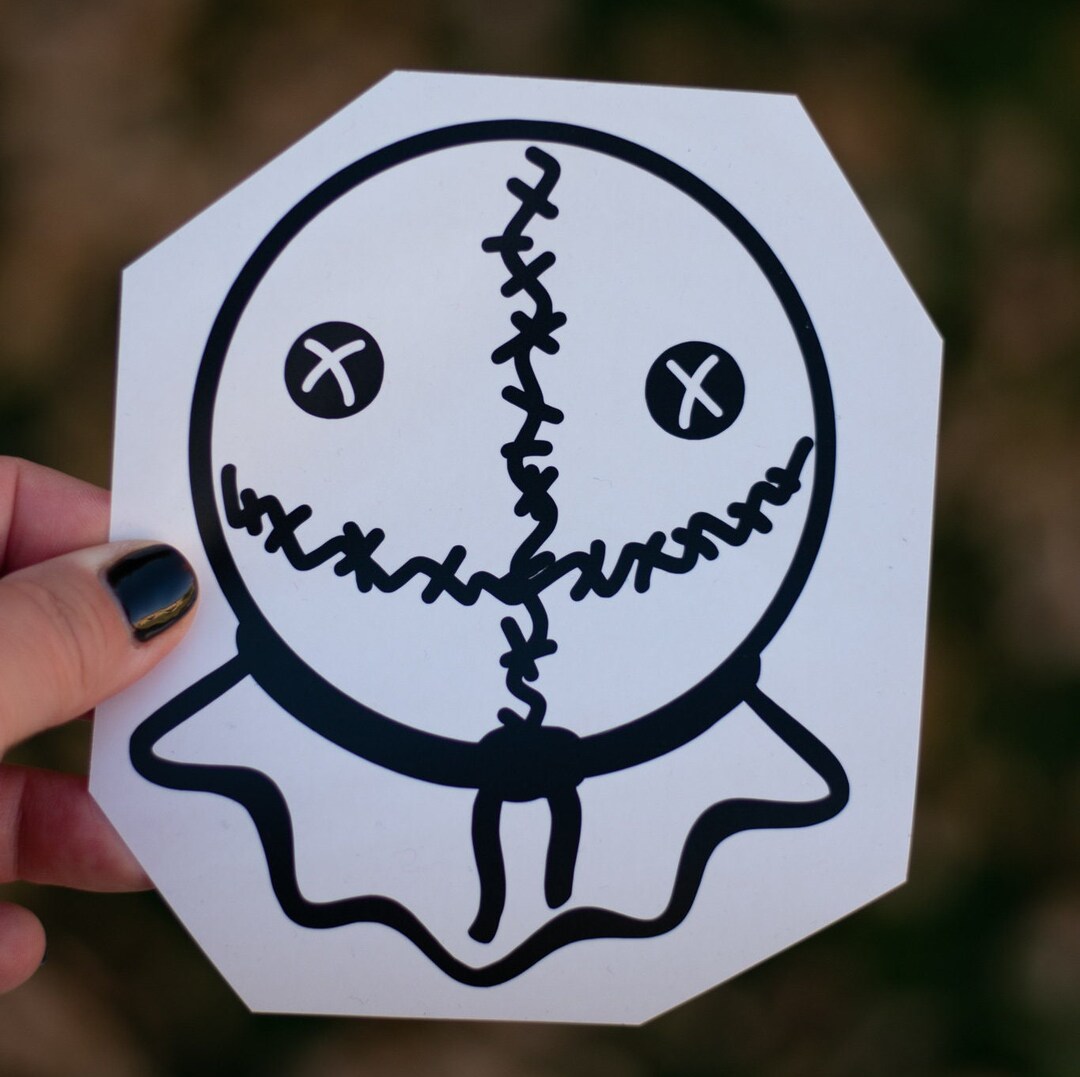 Trick R Treat Window Decal, Sam Car Decal, Halloween Stickers, Samhain ...