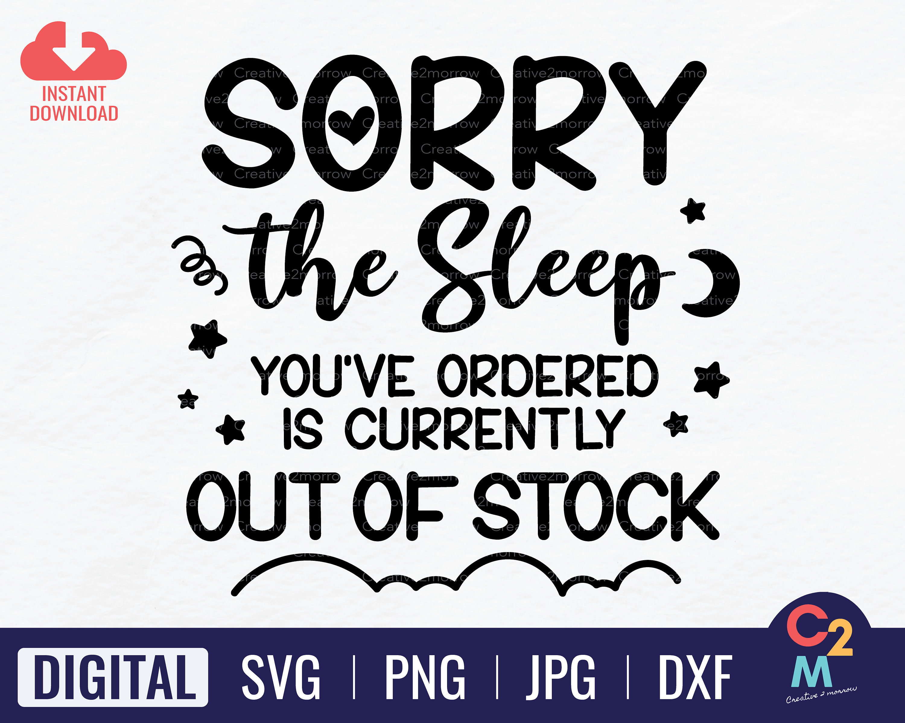 Sorry the Sleep You've Ordered is Currently Out of Stock - Etsy UK