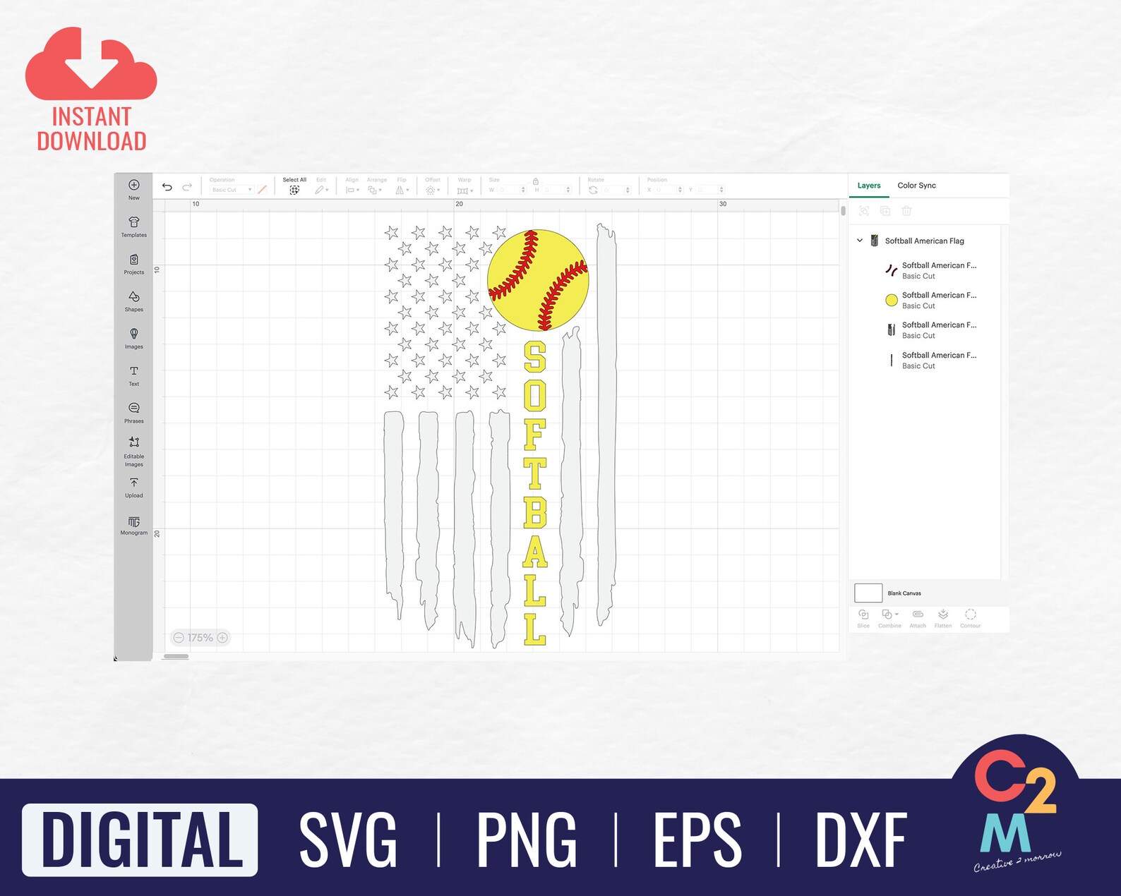 Softball American Flag SVG | Softball Usa Flag SVG | Softball Flag SVG ...