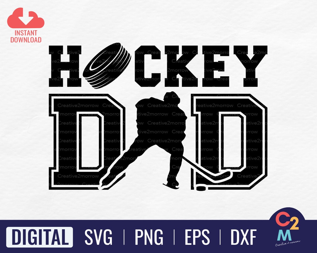 Hockey Dad SVG | Hockey Player SVG | Hockey Dad Shirt | Ice Hockey Svg ...